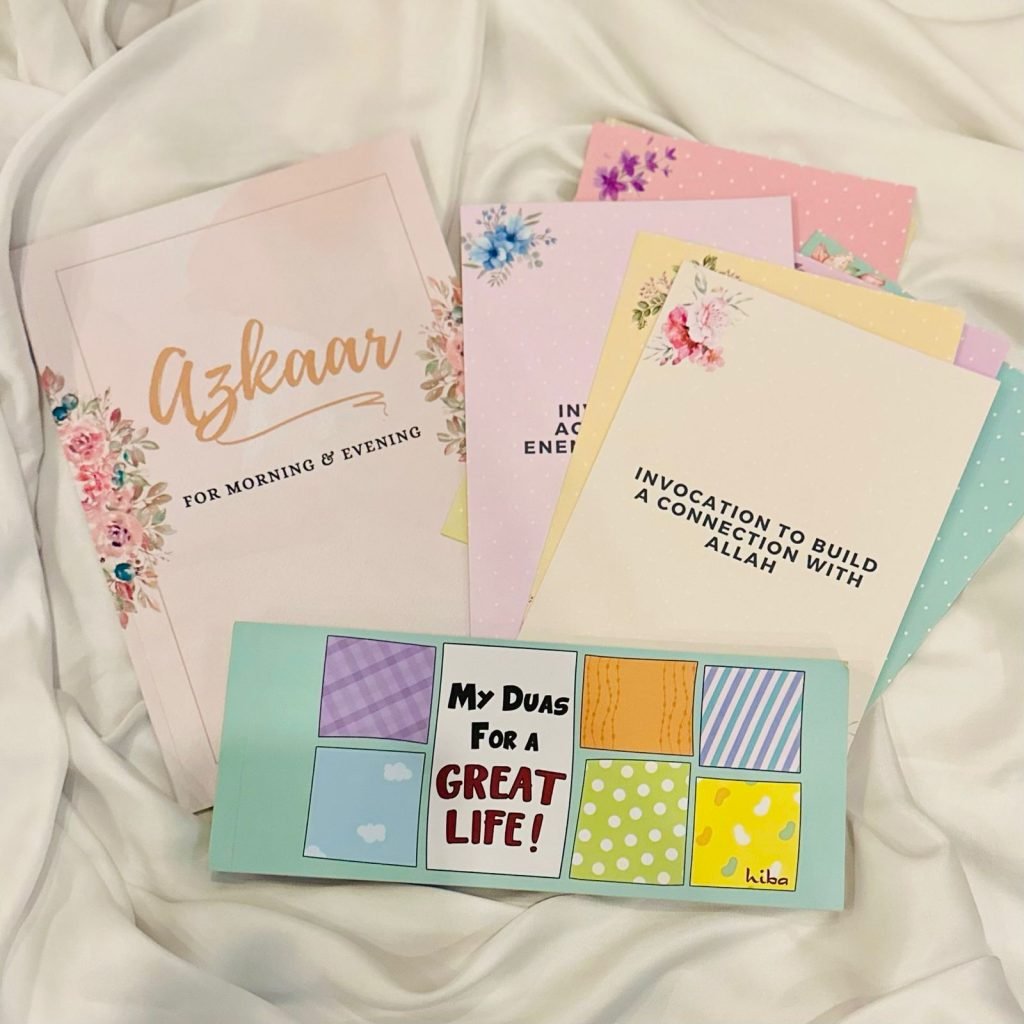 Sunnah Special Pack: 10 Dua Cards + Dua Book + Azkaar Booklet – Hiba ...