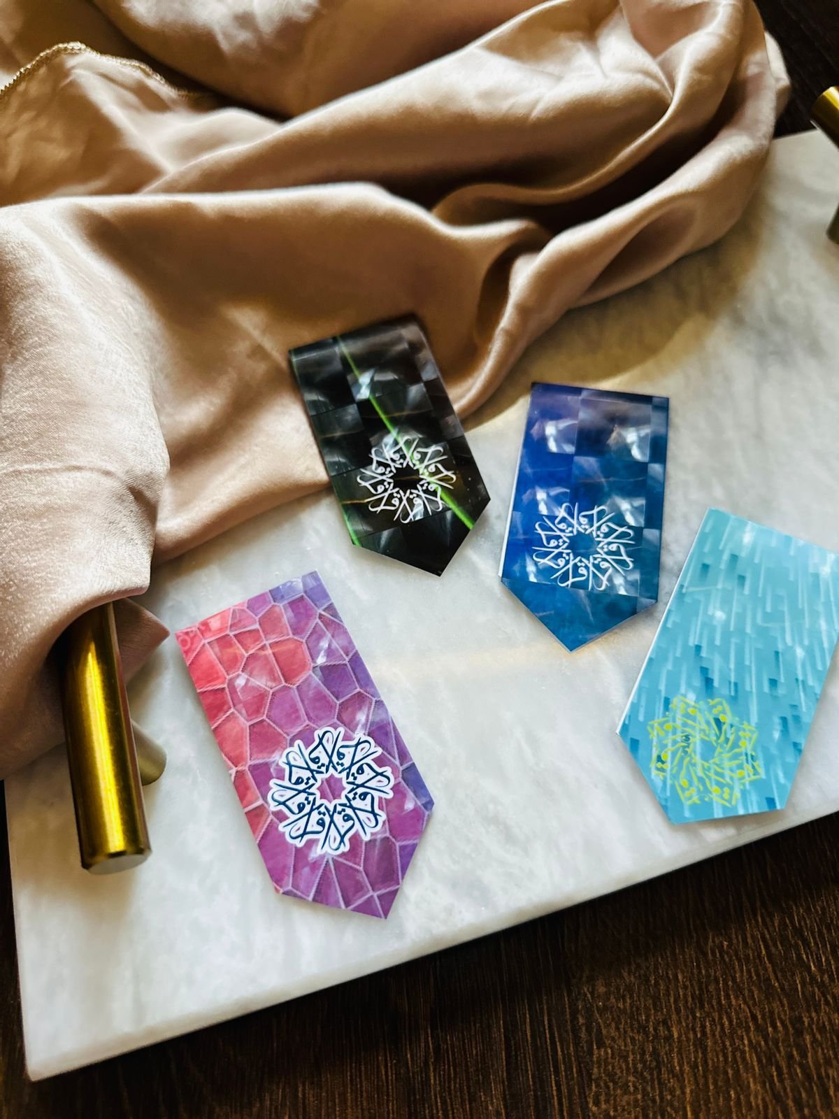 [Bookmarks Pack 3] Magnetic Bookmarks (Set of 4) | Hiba | Islamic Books ...